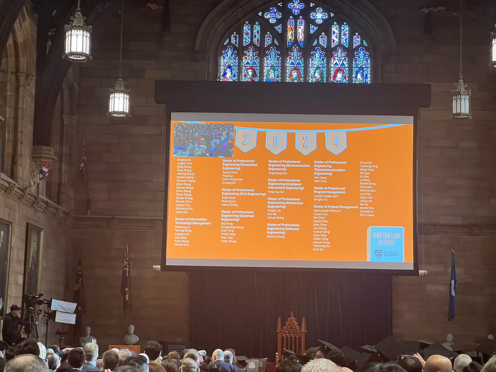 Celebrating The University of Sydney's 2024 Graduates - Encore ANZPAC