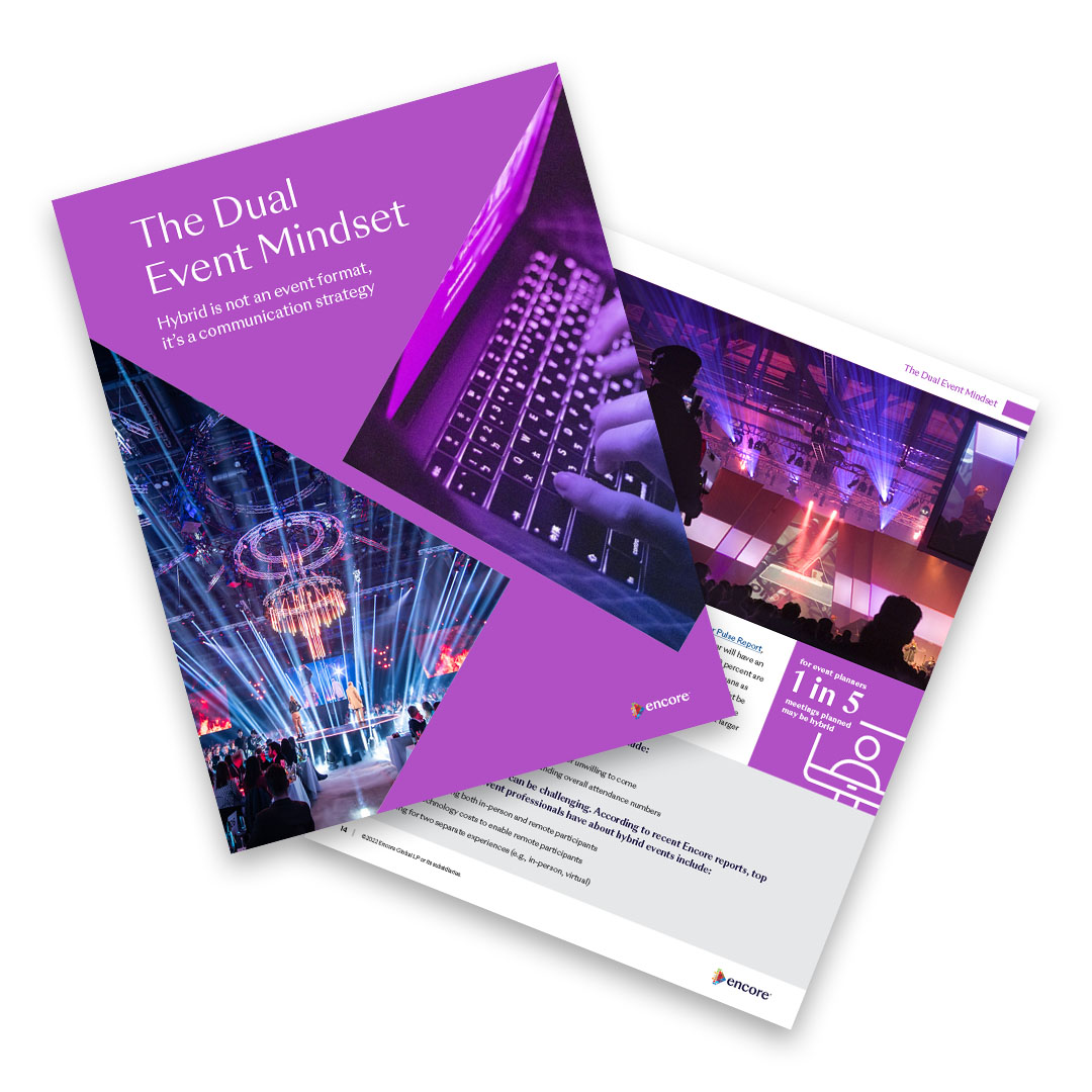 The Dual Event Mindset | Concise from Encore